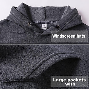 CHAIRAY Unisex Hoodies Tracksuit Sweatsuits for Women Set Mens 2 Piece Hooded Sweatshirts and Sweatpant Sets Jogger Sweatsuits