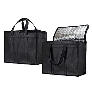 NZ home Ultimate Food Delivery Bags Bundle XL Insulated Bags 2 Pack + XXXL Insulated Bags 1 Pack