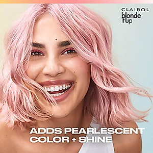 Clairol Blonde It Up Crystal Glow Toners Demi-Permanent Hair Dye, Luminous Pearl Hair Color, Pack of 1