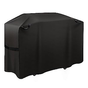 Arcedo Griddle Cover for Blackstone 28 Inch ProSeries, 60 inch Grill Cover for Griddle Cooking Station with Hood, Weather Resistant Outdoor Heavy Duty Waterproof Flat Top Gas Grill Cover, Black