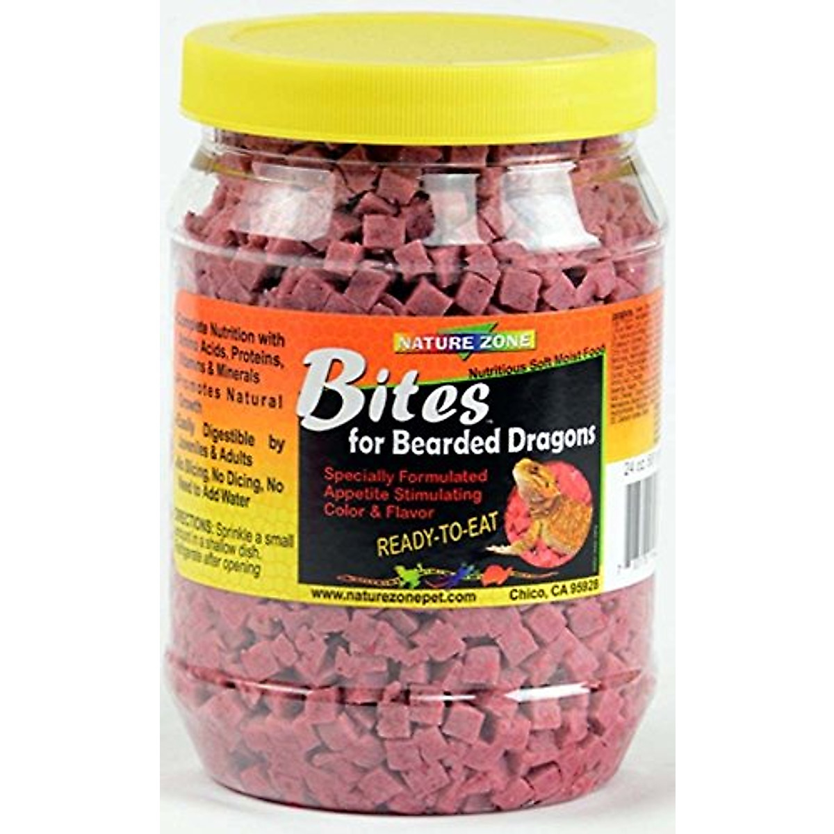 Nature Zone Nutri Bites for Bearded Dragons 24 oz - Pack of 2