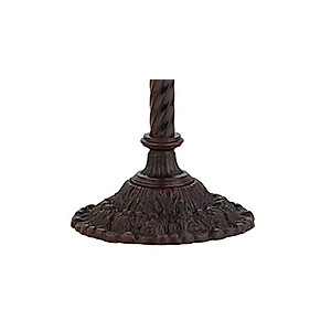 JONATHAN Y JYL8001A Williams Tiffany-Style 71" Torchiere LED Floor Lamp, Tiffany, Traditional, Art Nouveau Style, Office, Living Room, Family Room, Dining Room, Bedroom, Hallway, Foyer, Bronze