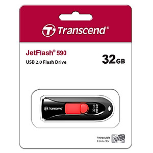 Transcend JetFlash 590K 32GB USB 2.0 Flash Drive