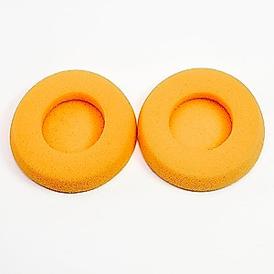 Voarmaks Ear Pad Foam Cushions Compatible with Sennheiser HD414 Grado SR60 SR60i SR80 SR80i SR80e SR125 SR225 SR325 SR SRI RS Series PS1000 GS1000 Headphones (Orange)