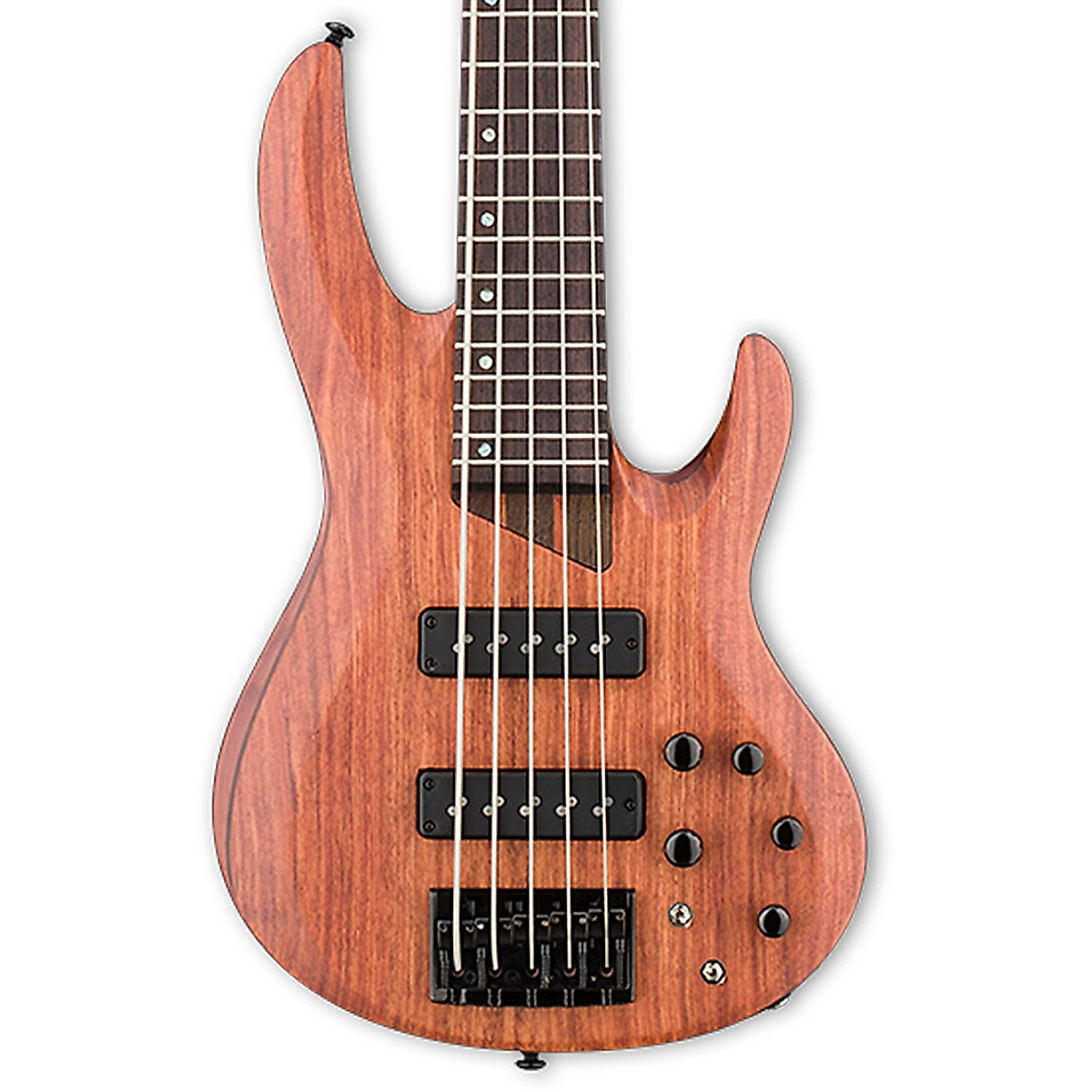 ESP LB1005SEBNS-KIT-1 B Series B-1005SE 5-String Electric Bass Guitar, Natural Satin