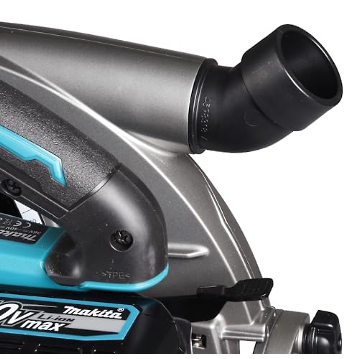 Makita HS011GZ 10.2 inch (260 mm) Rechargeable Circular Saw, 40 V Max, Battery and Charger Sold Separately, Blue