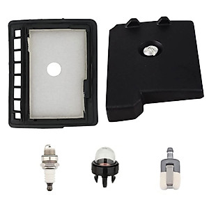 Toolyuan 13031039132 Air Filter with 13030239136 Air Cleaner Cover for Echo CS300 CS301 CS305 CS306 CS340 CS341 CS345 CS346 CS3000 CS3400 CS3450 Chainsaw