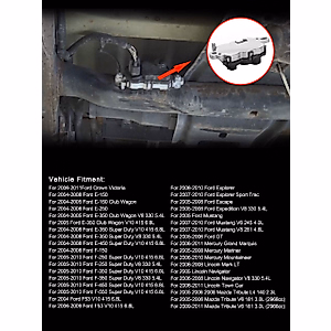 590-001 FPDM Fuel Pump Driver Module with Mounting Bolts Compatible with 2004-2011 Ford, 2005-2011 Lincoln, 2005-2011 Mazda, 2005-2011 Mercury Models Part# 4C2A-9D372-BA 5L8Z9D370AA