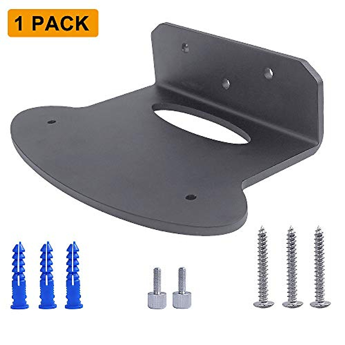 BECEMURU Metal Wall Mount Holder Compatible with Orbi Whole Home Tri-Band Mesh WiFi 6 System(RBK 852/RBK 750/RBK 751/RBK 752),Wall Mounted Bracket Hanger Stand for Orbi WiFi 6 (1 Pack)