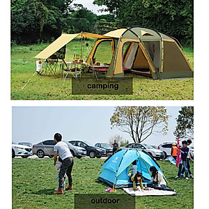 Tent Ring Replacement with Pins - 5pcs Ultra Light Galvanized Tent Pole Connectors Camping Repair Accessories Kit for Outdoor Camping Hiking Travel