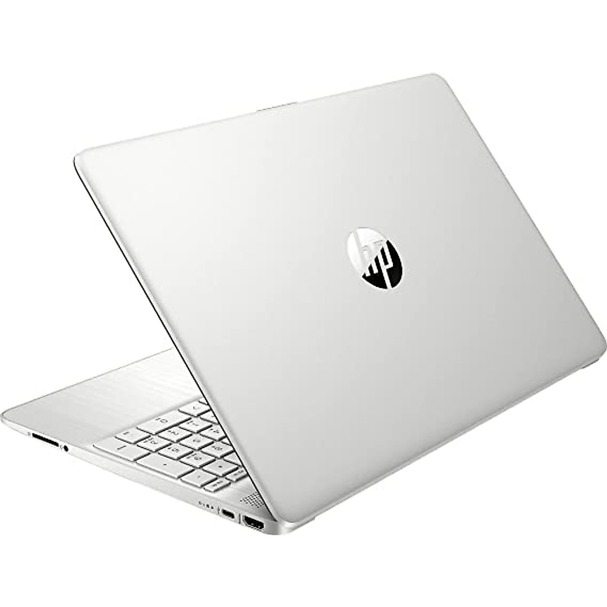 HP Newest Notebook, 15.6" HD Screen Laptop, Intel Core i3-1115G4 (up to 4.1 GHz with Intel Turbo Boost), 12GB DDR4 RAM, 256GB SSD, Webcam, HDMI, Wi-Fi, Windows 11 Home, Natural Silver.W/ELMTech