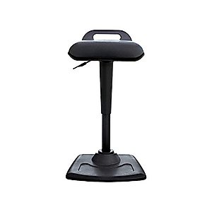 Vari Active Seat - Adjustable Standing Desk Chair - Ergonomic Wobble Office Desk Stool w/Dynamic Range of Motion - Encourage Good Posture - Portable Stools & Fully Assembled - Active Chairs for Adults
