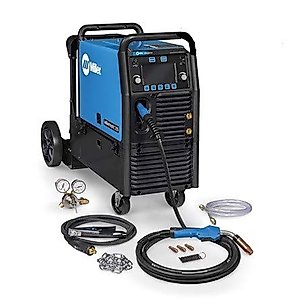 Miller 951767 Multimatic 255 Multiprocess Welder w/EZ-Latch Running Gear- 208-575V