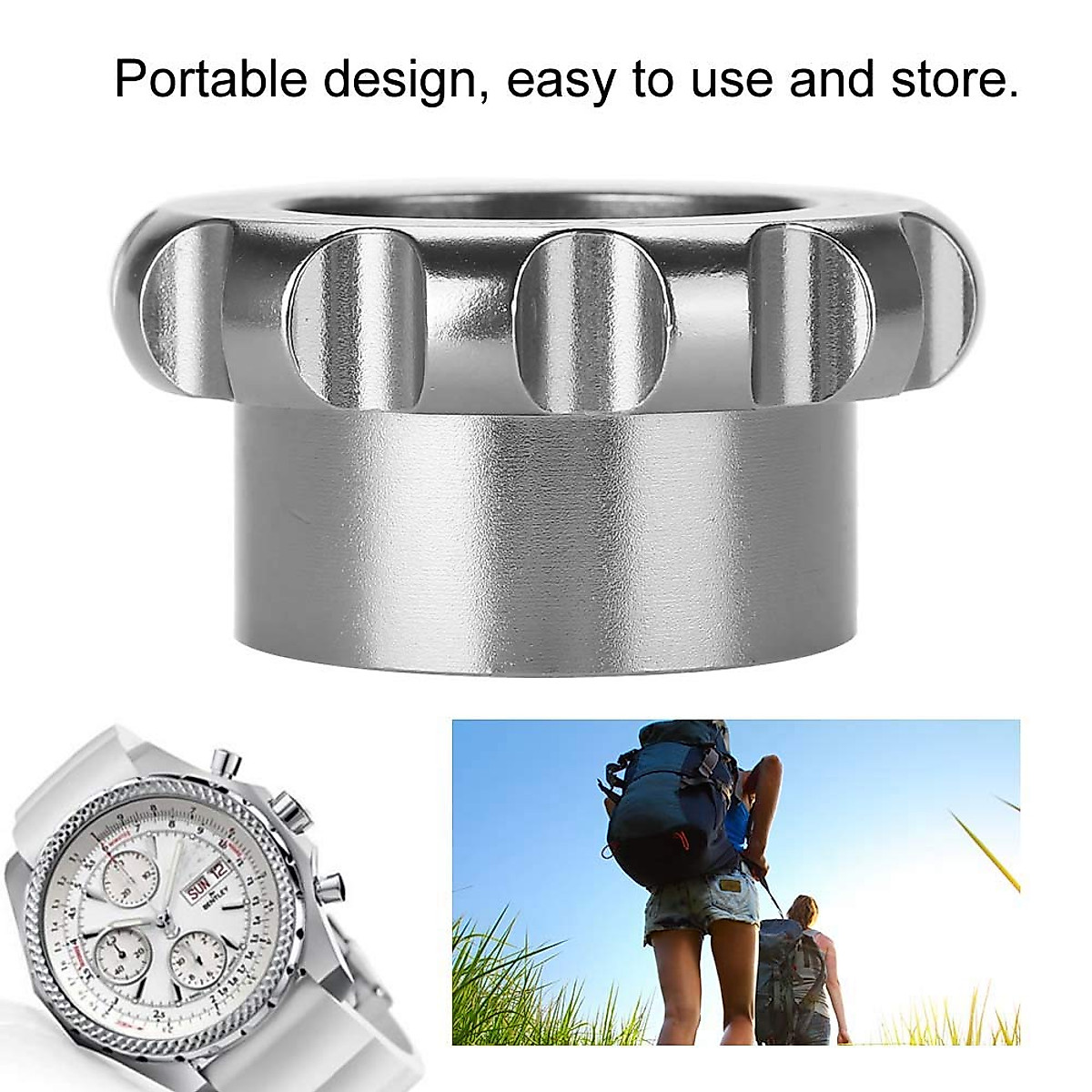 Case Opener Dies, Case Tool Screw Back Opener for Watch 35mm Watch Repair Tools Case Screw Watch Tools Case Back Opener Case Tool Screw Watch Back Opener (35)