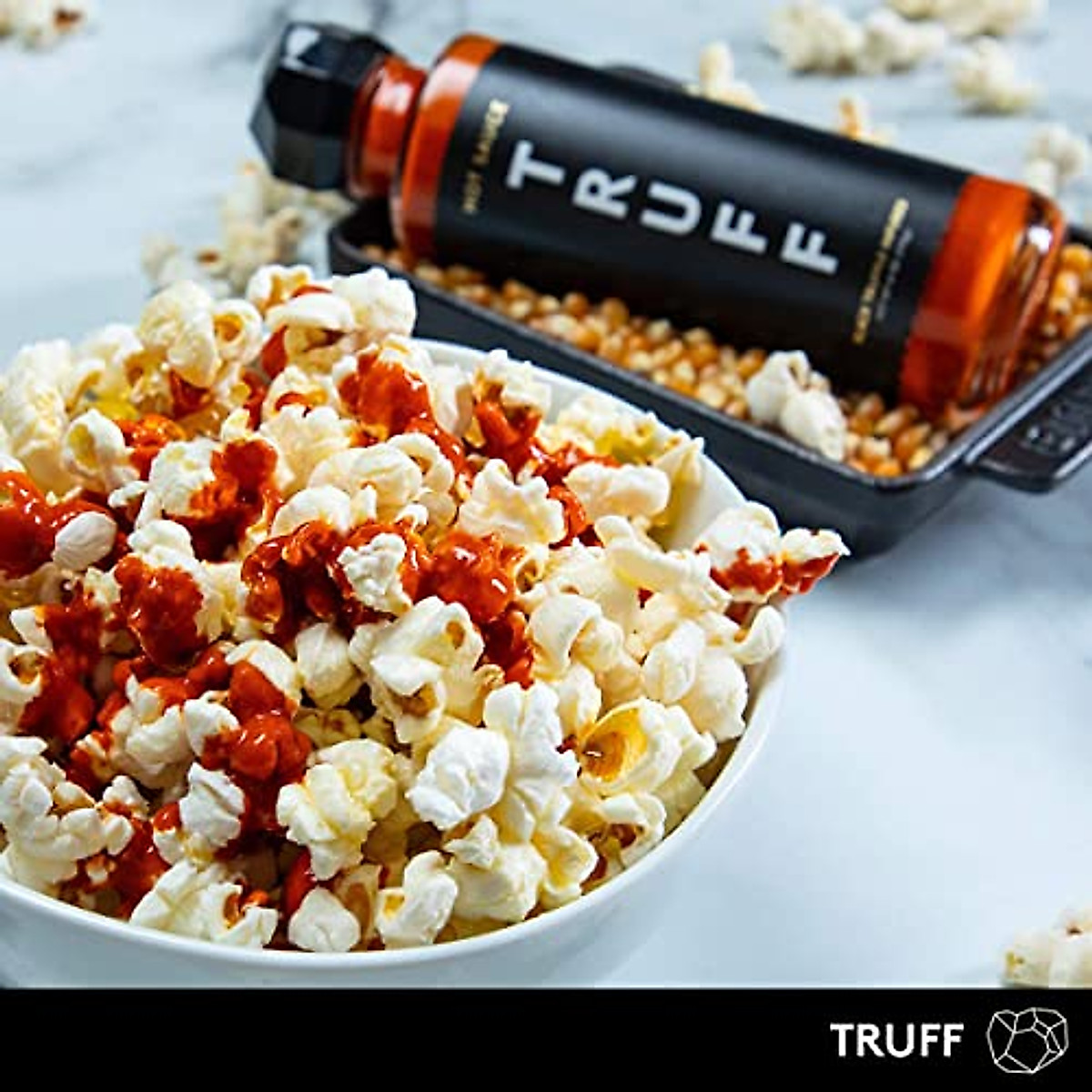 TRUFF Original Black Truffle Hot Sauce, Gourmet Hot Sauce with Ripe Chili Peppers, Black Truffle Oil, Organic Agave Nectar, Unique Flavor Experience in a Bottle, 6 oz.