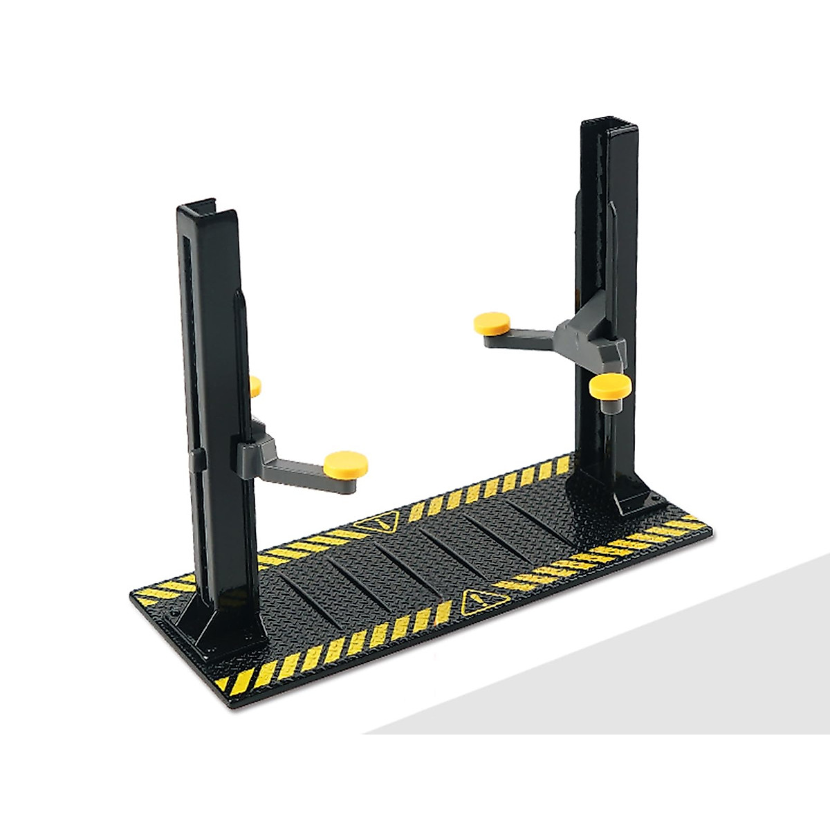 Gilumza Display Case DIY Simulation Scenario Die-cast Model with LED Light, Garage Scene Model for Motorcycle Toy Car Toys Collectibles Assemble (10x6x5inch) (No Acrylic)(No Glass)