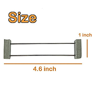 MAGDEPO Signature Writing Guide for Blind and Low Vision with 2 Pocket 3X Bookmark Magnifier for Reading Books