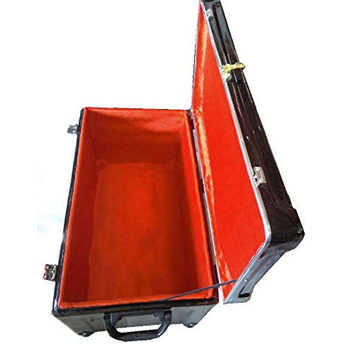 Original Superbrass American Pinewood 9-Stopper 3½ Octaves Portable Folding Indian Harmonium with Special Reeds + Fiberglass Case