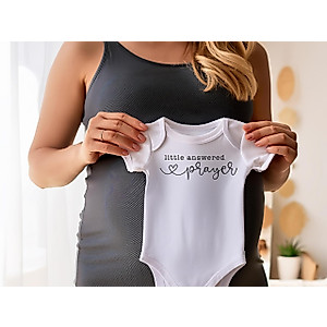 Pineapple Pancake Kids Little Answered Prayer Pregnancy Announcement Infant Bodysuit Grandparent Gift