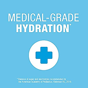 Pedialyte Hydration Station Multipack, Electrolyte Hydration Drink, 0.6-oz Electrolyte Powder Packets, 80 Count