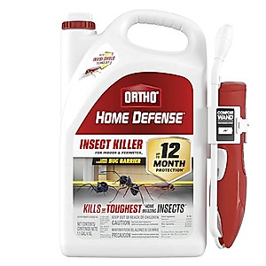 Ortho Home Defense Insect Killer for Indoor & Perimeter2 with Comfort Wand, Controls Ants, Roaches, and Spiders, 1.1 gal.