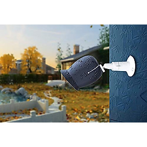 AxPower Metal Wall Mount Adjustable Indoor/Outdoor Aluminium Alloy Security Camera Yard Mount Compatible with Arlo, Arlo Pro 3, Arlo Pro 2, Arlo Ultra, Ring Stick Up Cam (5 Pack, White)