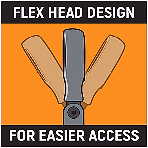 GEARWRENCH 10 Pc. 12 Pt. Stubby Flex Head Ratcheting Combination Wrench Set, Metric - 9550
