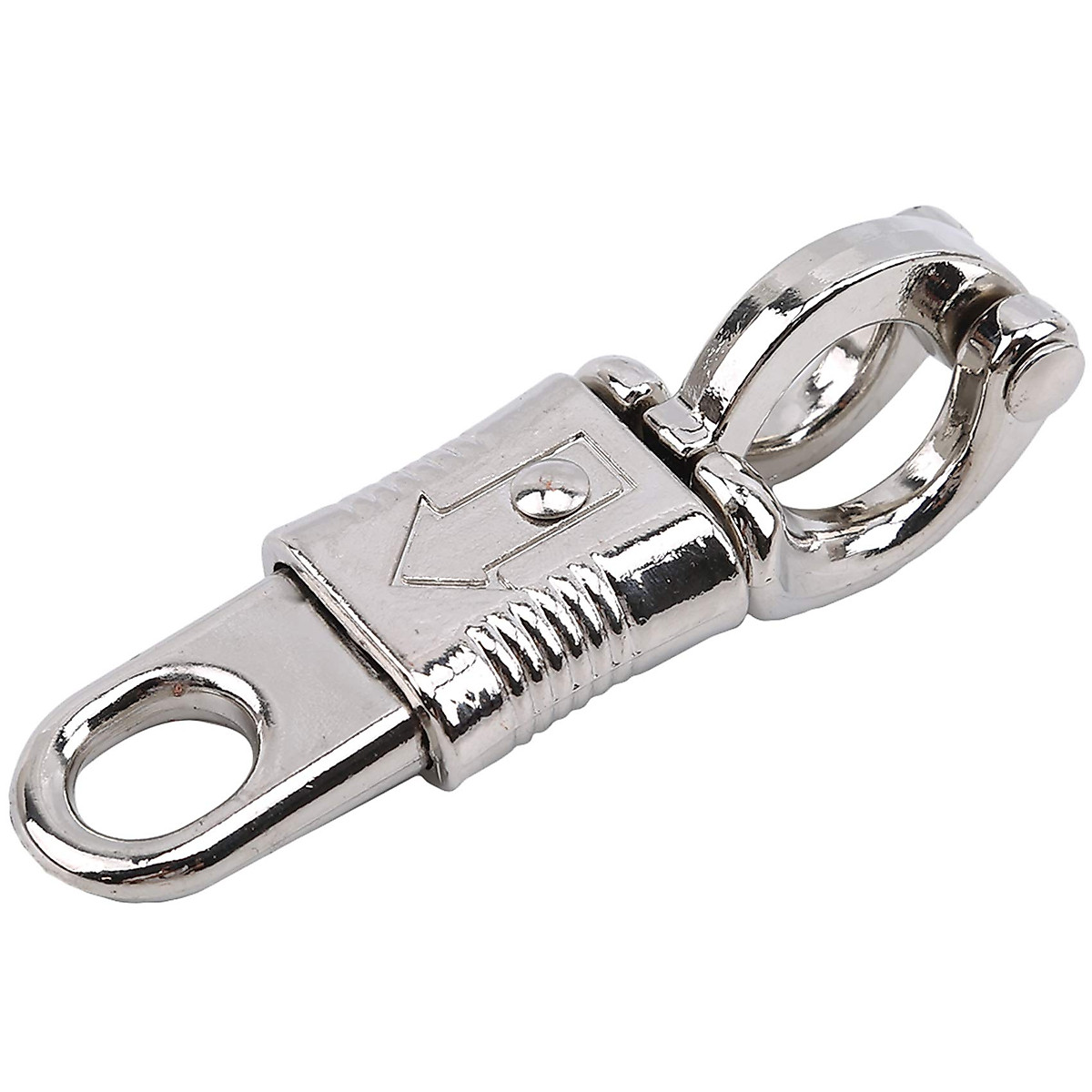 MOONRING Horse Panic Clip Buckle Quick Release Panic Hook Snap Outdoor Sports Accessories, Silver