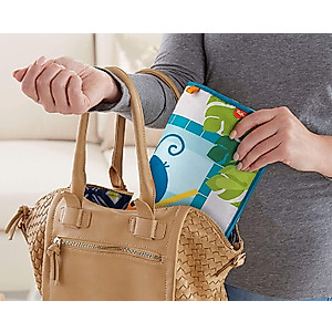 Fisher-Price Dive Right in Activity Mat, Pool-Themed playmat with 4 Toys for Newborn Baby