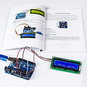 SunFounder Ultimate Sensor Kit Compatible with Arduino R3 Mega2560 Mega328 Nano - Including 98 Page Instructions Book
