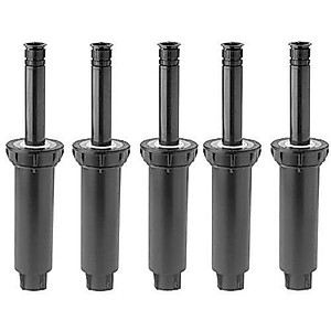 Rain Bird 1804 Spray Head with 15van Nozzle; 0° to 360° Adjustable; 15' Radius (Pack of 5)
