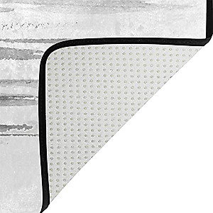 ALAZA Japanese Painting Mountain Landscape Sun Cherry Tree Non Slip Area Rug 5' x 7' for Living Dinning Room Bedroom Kitchen Hallway Office Modern Home Decorative