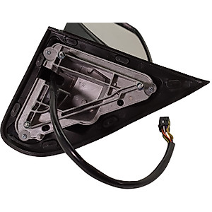 Kool Vue Driver Side Power Heated Mirror for Chevrolet Silverado 1500 GMC Sierra 1500 2014-2018 Power Fold With Signal Light, Memory & Puddle Lamp; Without Blind Spot Monitor Textured