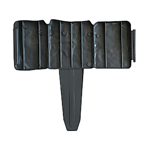 Ram©20 x Pack Dark Grey Cobbled Stone Effect Garden Lawn Edging Plant Border - Simply Hammer in 10 Pack Dark Grey Cobbled Stone Effect Garden Lawn Edging Plant Border - Simply Hammer in 5 Meter