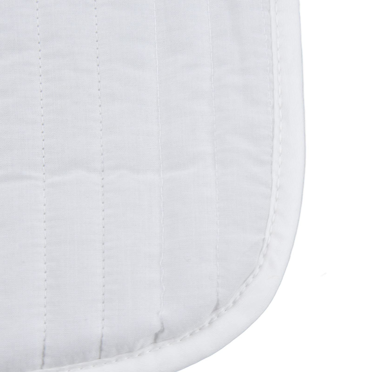 Eujgoov Crib 2 Pockets Organizer, Baby Bedside Hanging Storage Bag Soft Cotton Crib Bedside Organizer Hanging Bed Practical Storage Bag for Strollers Furniture(Olive Tuba)