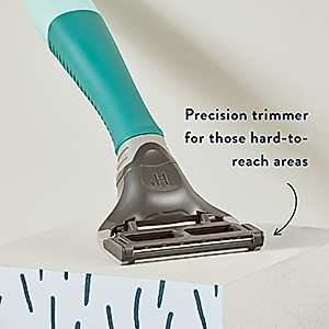 Harry's Razors for Men - Shaving Kit for Men includes a Mens Razor Handle, 3 Razor Blade Refills, Travel Blade Cover, and 4 Oz Shave Gel