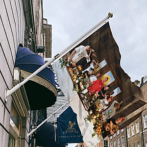 The Last Send Flag 3x5 Feet Flag Funny Poster Durable Man Cave Wall Flag with 2 Brass Grommets This beautiful entertaining banner flag for College Dorm Room Decor,Outdoor,Parties gifts, travel, filming, events, festivals..