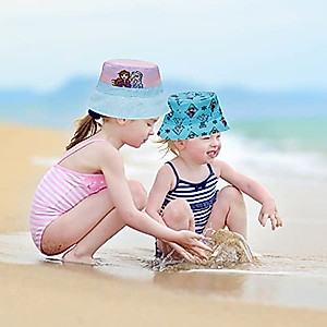 Disney Toddler Bucket Hat for Girls, Baby Girl Bucket Hat, Toddler Bucket Cap with Frozen, Minnie & Princess, Toddler Hat