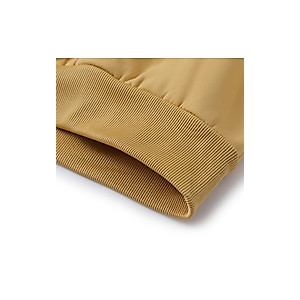 LQHHYLYX Mens Hoodie Multicolor Panel Sweatshirt Fleece Long Sleeve Sports Tops (Medium, Light tan)