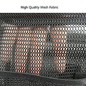 Sainal Mesh Shower Caddy with Adjustable Long Straps and 360 Degrees Rotating Hooks Hanging Organizer Toiletries Storage Bag Bathroom Accessory