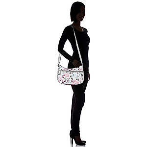 LeSportsac Classic Hobo Crossbody Handbag in Adoration, Medium