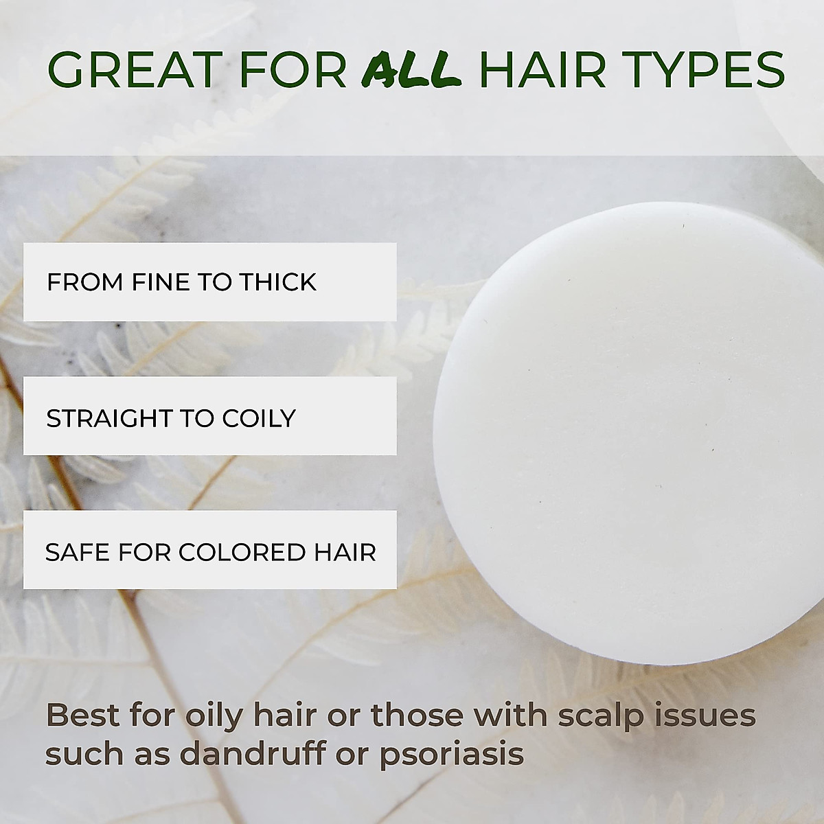 Suds & Co. Solid Conditioner Bar, Zero Waste Conditioner, Natural Conditioner For Hair, Sustainable, Eco-Friendly Hair Care – Peppermint Breeze, 1.7 Ounce