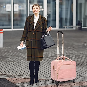 Ytonet Rolling Briefcase