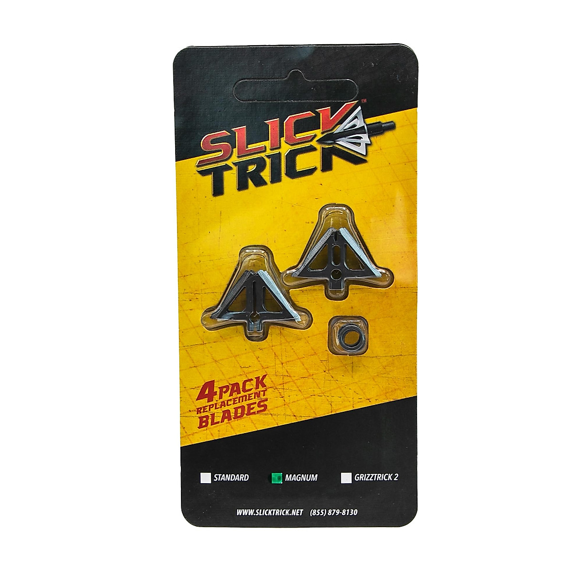Slick Trick Broadhead 1-1/8" Mag Blades 100/125 Gr 4 Pack