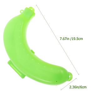 Banana Case Cute Carrier Storage Box Plastic Banana Saver Protector Box Essential Holder Banana Keeper Container Storage for Outdoor Travel Banana Holder