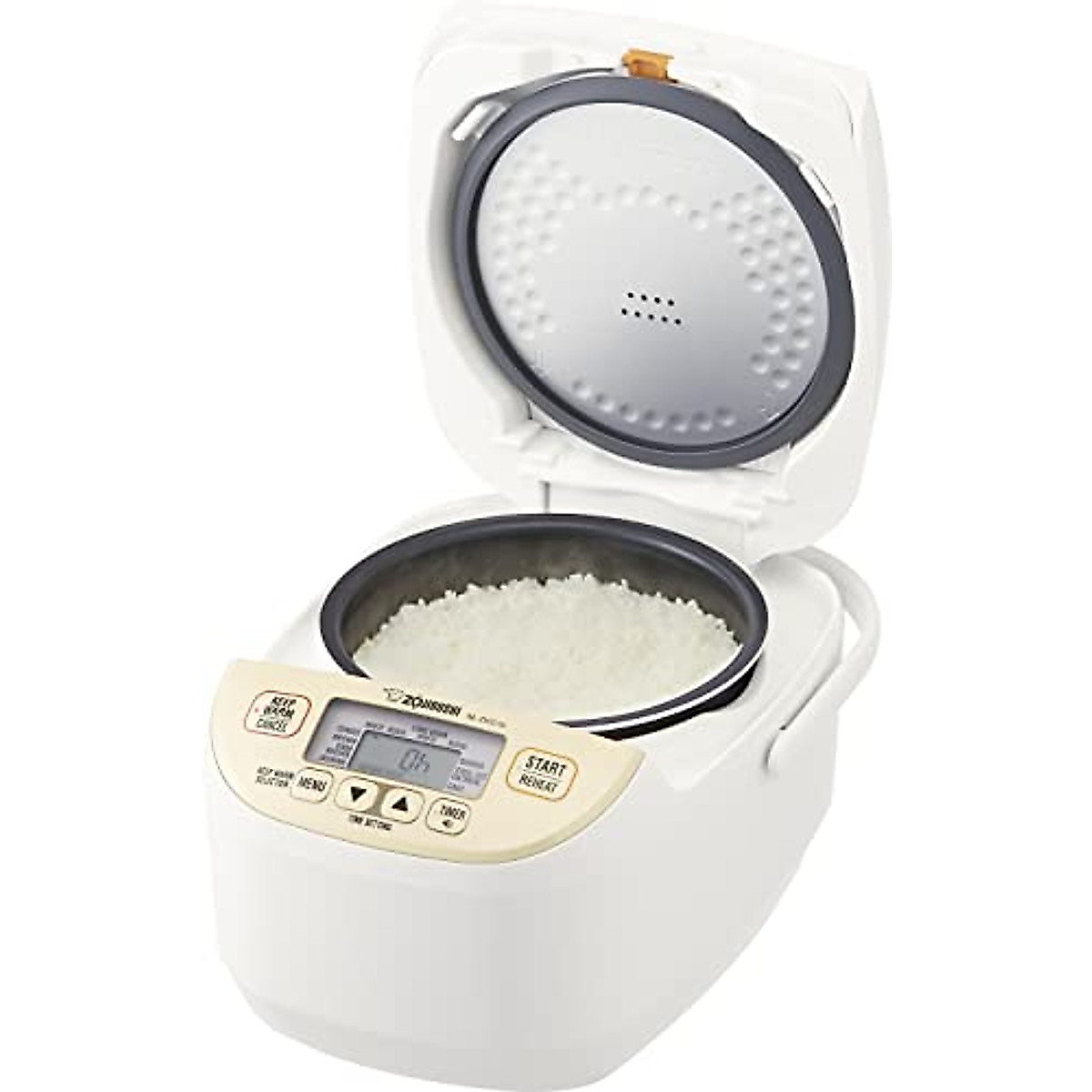 Zojirushi NL-DCC10CP Micom Rice Cooker & Warmer, 5.5 Cups, Pearl Beige