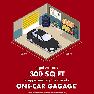 Spectracide Weed & Grass Killer, Use On Driveways, Walkways and Around Trees and Flower Beds, 1 Gallon (RTU Spray)