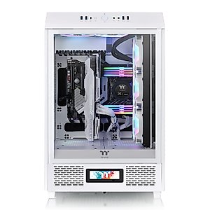 Thermaltake LCD Panel Kit Snow for The Tower 500, 3.9" LCD Display, Supported by TT RGB Plus 2.0 Software, Presents Real time Information, Easy custimization, AC-062-OO6NAN-A1
