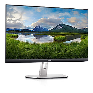 Dell S2421HN 24 Inch Full HD 1080p (1920 x 1080) 75Hz IPS Ultra-Thin Bezel Monitor 2 x HDMI Ports, Audio Line Out, Adaptive AMD FreeSync, Silver (Renewed)