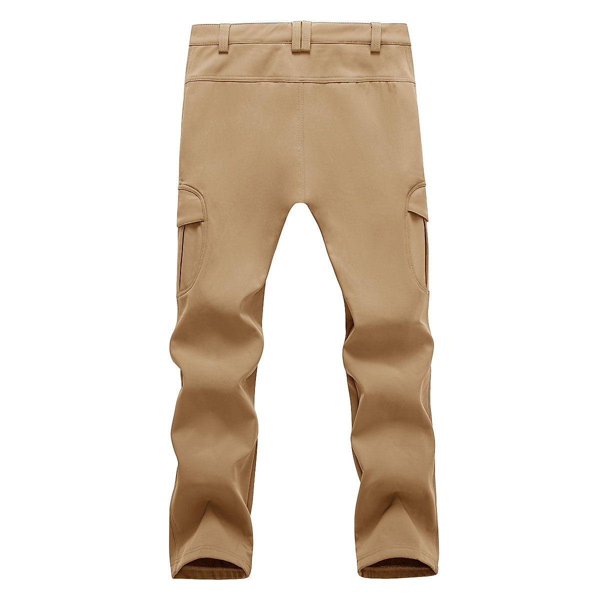 MAGCOMSEN Ski Pants Men Snow Pants Men Hiking Pants Mens Camping Pants Hunting Pants Softshell Pants Winter Pants for Men Sand